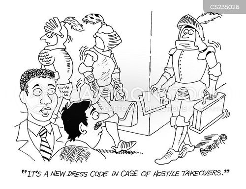 New Dress Code Cartoons and Comics - funny pictures from CartoonStock
