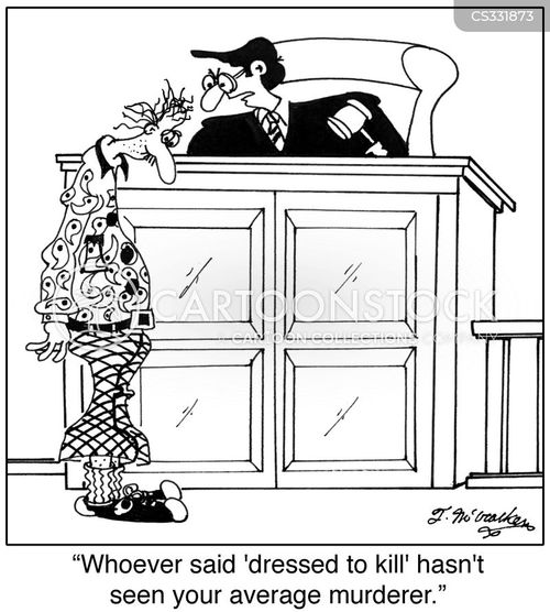 Dressed To Kill Cartoons and Comics - funny pictures from CartoonStock