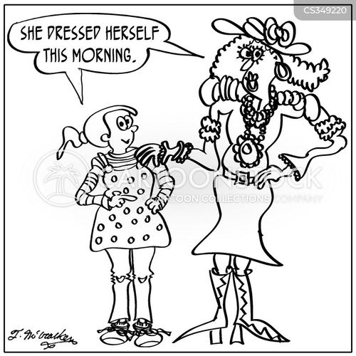Dressing Yourself Cartoons and Comics - funny pictures from CartoonStock