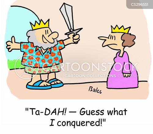 Conquered Cartoons and Comics - funny pictures from CartoonStock