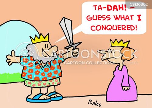 Conquered Cartoons and Comics - funny pictures from CartoonStock