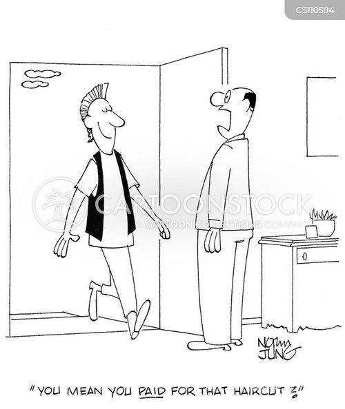 Mohawk Cartoons and Comics - funny pictures from CartoonStock