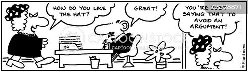Arguments Opinion Cartoons and Comics - funny pictures from CartoonStock