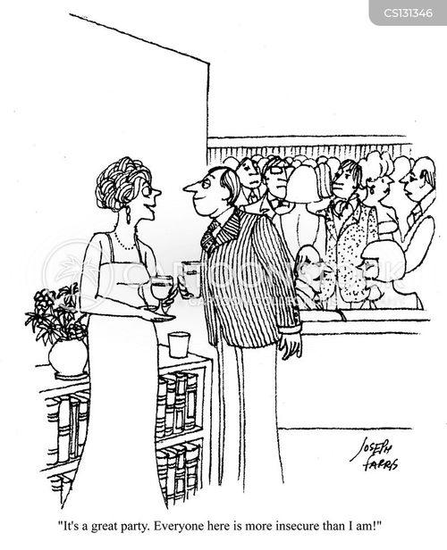 Social Anxiety Cartoons and Comics - funny pictures from CartoonStock