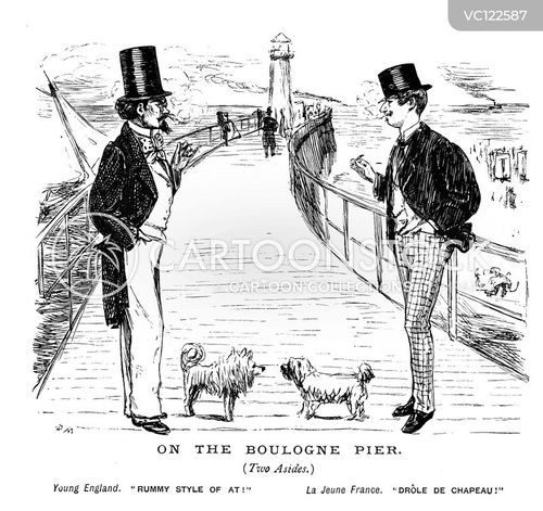 Victorian Fashion Cartoons and Comics - funny pictures from CartoonStock