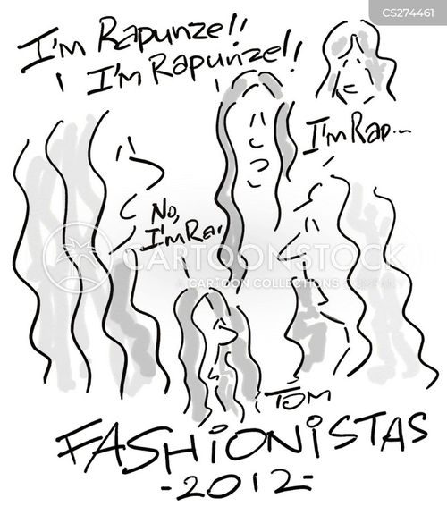 Hair Extensions Cartoons and Comics - funny pictures from CartoonStock