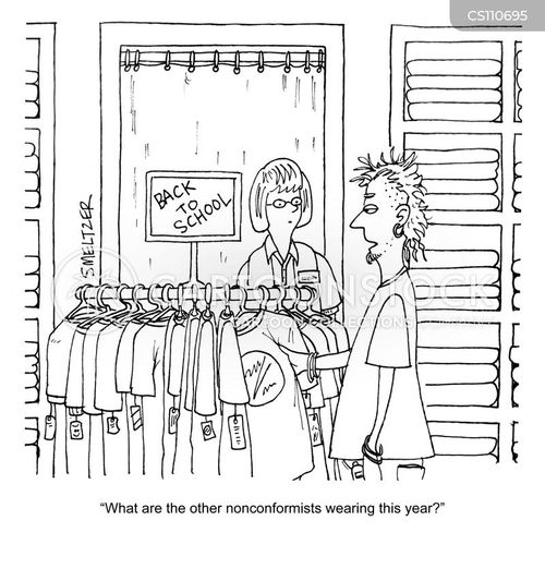 Nonconformist Cartoons and Comics - funny pictures from CartoonStock