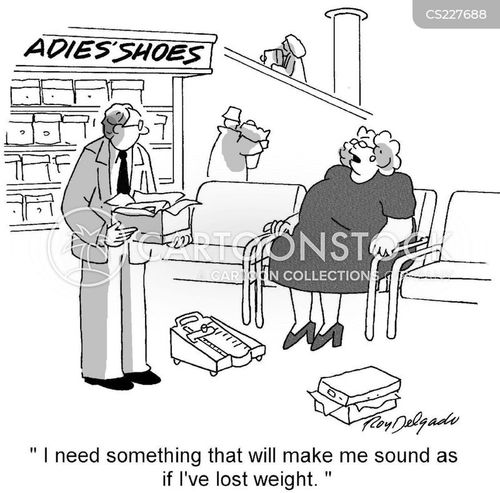 Buying Shoes Cartoons and Comics - funny pictures from CartoonStock