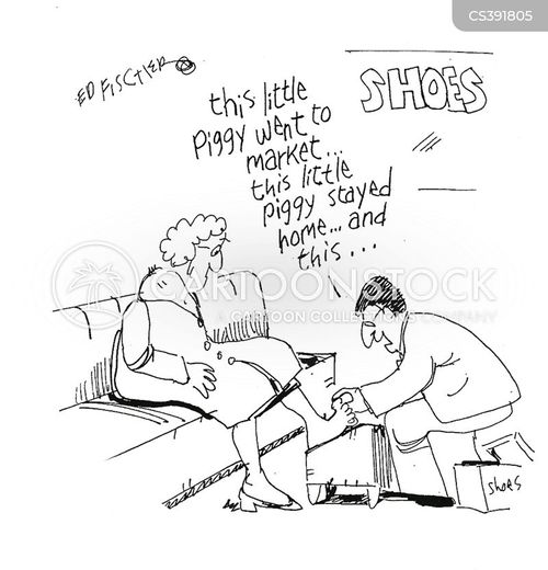 Shoe Salesman Cartoons and Comics - funny pictures from CartoonStock