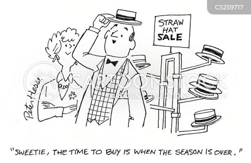 Straw Hat Cartoons and Comics - funny pictures from CartoonStock