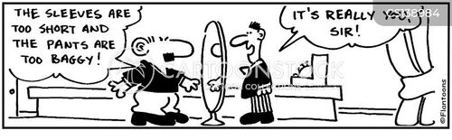 Clothes Too Tight Cartoons and Comics - funny pictures from CartoonStock