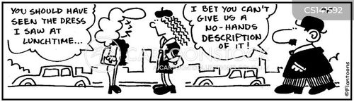 Dress Shopping Cartoons and Comics - funny pictures from CartoonStock