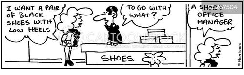 Love Shoes Cartoons and Comics - funny pictures from CartoonStock
