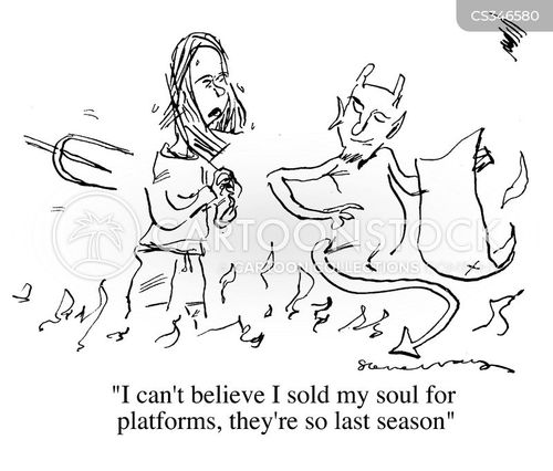 Sold Your Soul Cartoons and Comics - funny pictures from CartoonStock
