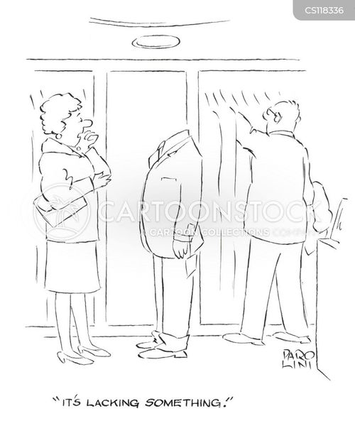 Lacking Cartoons and Comics - funny pictures from CartoonStock
