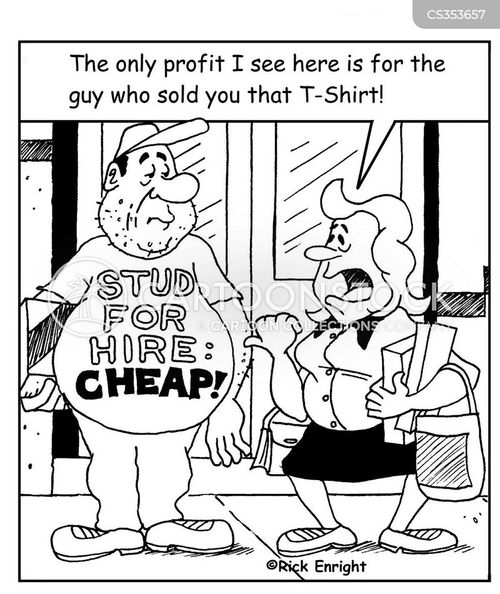 Shirt Studs Cartoons and Comics - funny pictures from CartoonStock