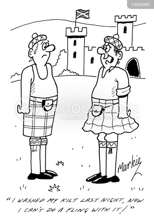 Highland Fling Cartoons and Comics - funny pictures from CartoonStock
