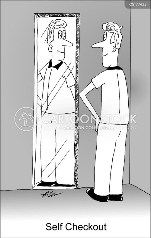 Self-checkout Cartoons and Comics - funny pictures from CartoonStock