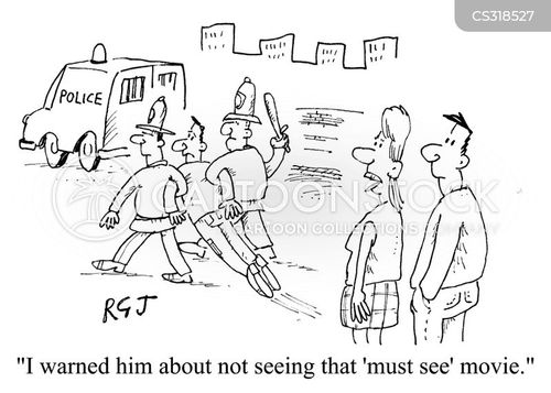 'must See' Movies Cartoons and Comics - funny pictures from CartoonStock