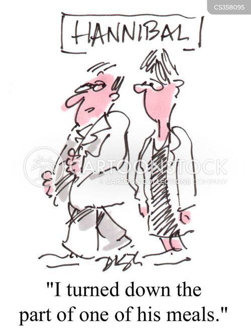 Silence Of The Lambs Cartoons and Comics - funny pictures from CartoonStock