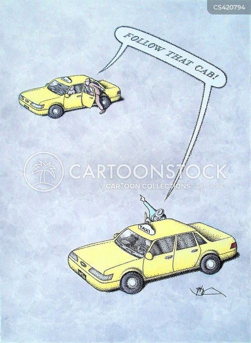City Cab Driver Cartoons and Comics - funny pictures from CartoonStock