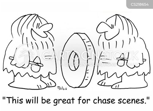 Dog Chases Cat Cartoons and Comics - funny pictures from CartoonStock