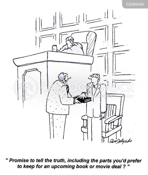 Tell The Truth Cartoons and Comics - funny pictures from CartoonStock