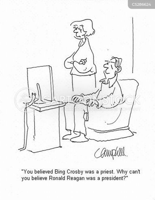 President Ronald Reagan Cartoons and Comics - funny pictures from ...