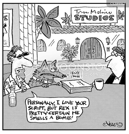 Script Writing Cartoons And Comics Funny Pictures From CartoonStock