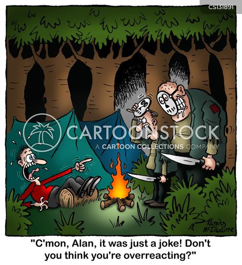 Overreacting Cartoons and Comics - funny pictures from CartoonStock