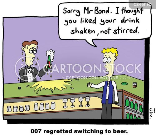 Drink Mix-up Cartoons and Comics - funny pictures from CartoonStock
