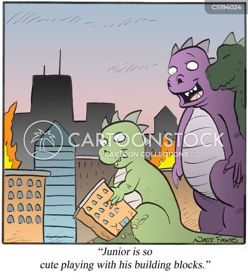 Building Blocks Cartoons and Comics - funny pictures from CartoonStock