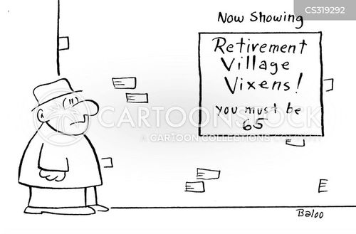 Age Limit Cartoons and Comics - funny pictures from CartoonStock