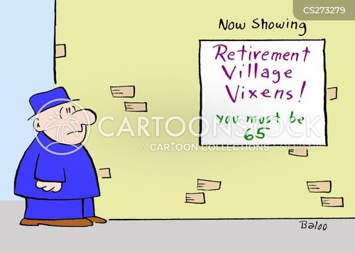 Retirement Village Cartoons and Comics - funny pictures from CartoonStock
