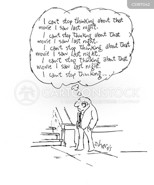 Repetitive Thoughts Cartoons and Comics - funny pictures from CartoonStock