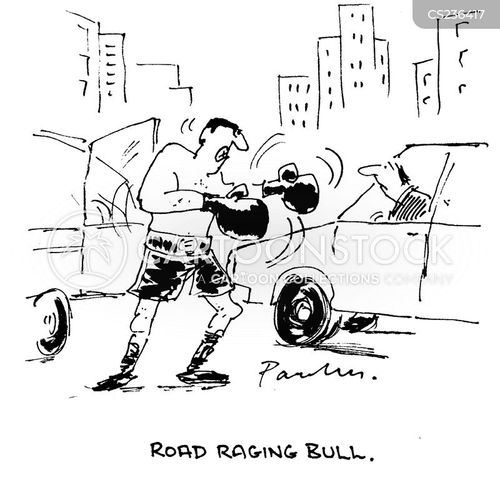 Raging Bull Cartoons and Comics - funny pictures from CartoonStock