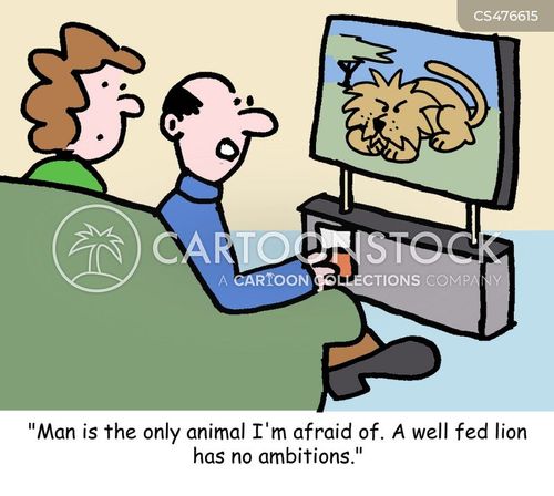 Old Lion Cartoons and Comics - funny pictures from CartoonStock