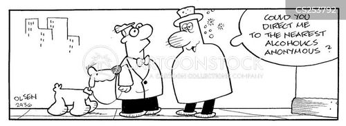 Alcoholics Anonymous Cartoons and Comics - funny pictures from CartoonStock
