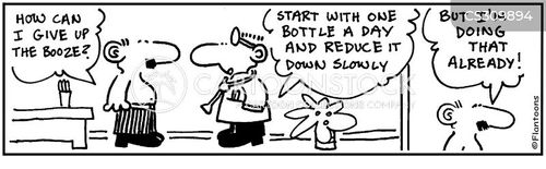 Giving Things Up Cartoons and Comics - funny pictures from CartoonStock