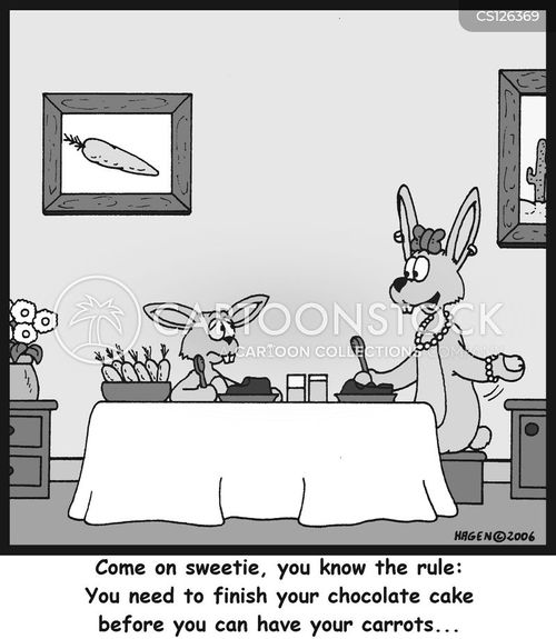 Vegetables Intake Cartoons and Comics - funny pictures from CartoonStock