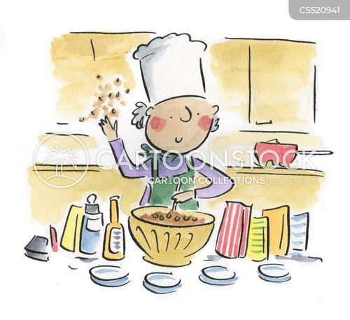 Baking Culture Cartoons and Comics - funny pictures from CartoonStock