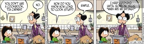 Family Recipes Cartoons and Comics - funny pictures from CartoonStock
