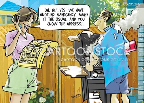 Outdoor Grilling Cartoons and Comics - funny pictures from CartoonStock