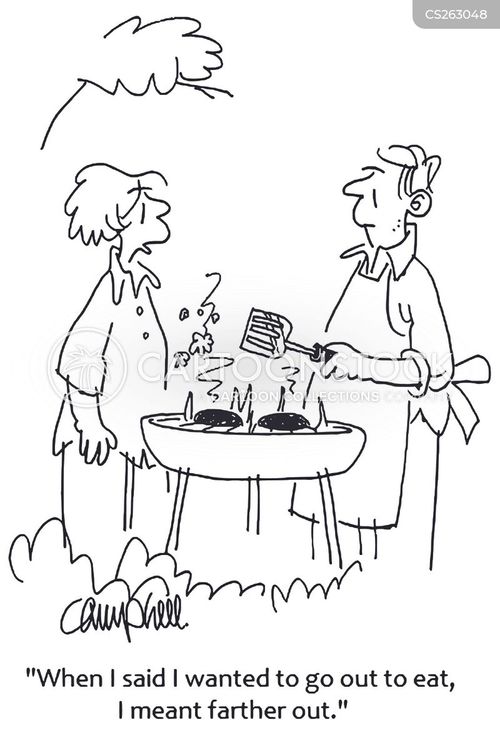 Cookout Cartoons and Comics - funny pictures from CartoonStock
