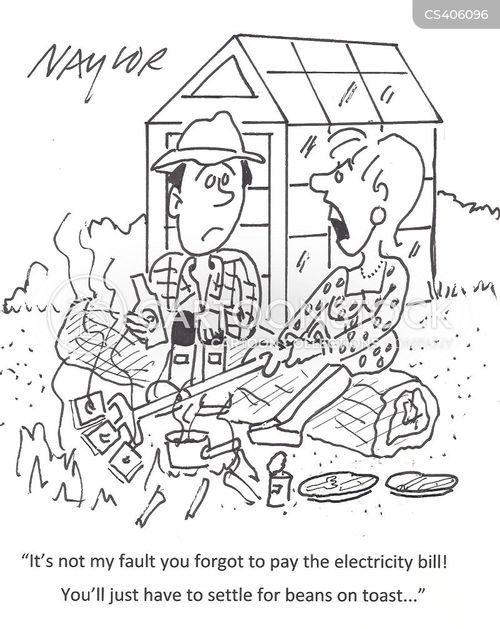 Unpaid Bills Cartoons and Comics - funny pictures from CartoonStock