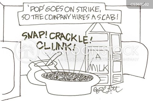 Scab Cartoons and Comics - funny pictures from CartoonStock