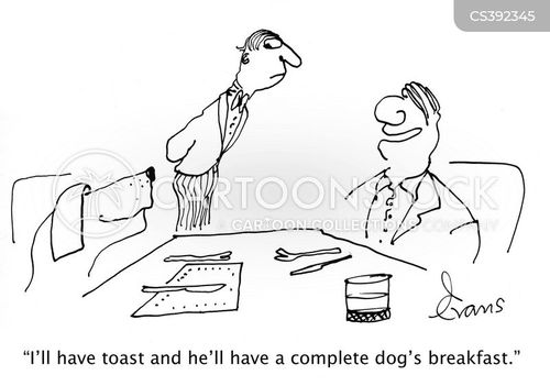 Early Breakfast Cartoons and Comics - funny pictures from CartoonStock