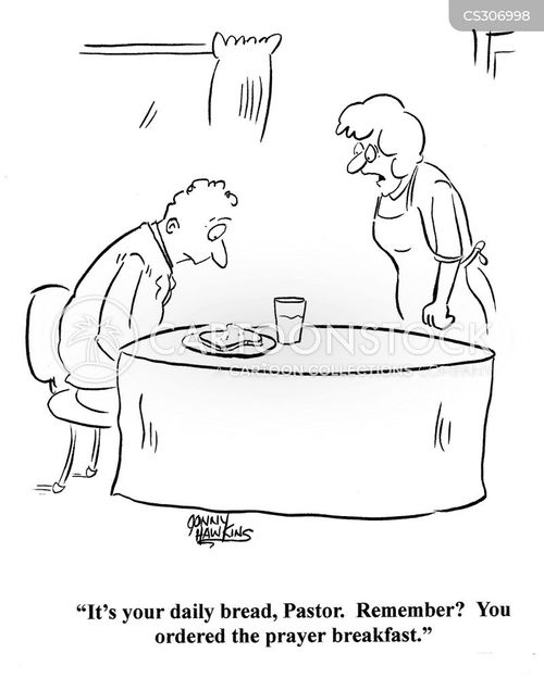 Prayer Breakfast Cartoons and Comics - funny pictures from CartoonStock