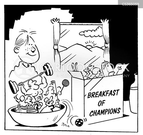 Breakfast Champions Funny It's A New DAY And Breakfast Of Champions