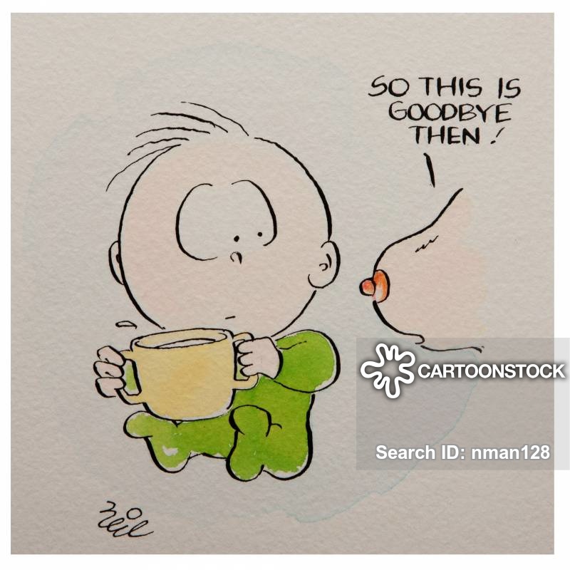 Weaning Cartoons and Comics - funny pictures from CartoonStock